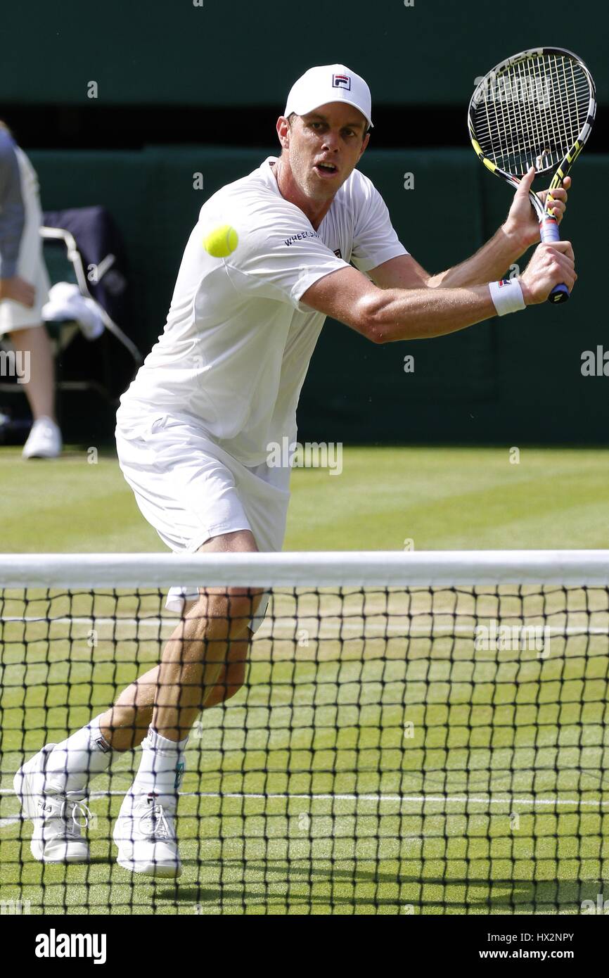 SAM QUERREY USA USA THE ALL ENGLAND TENNIS CLUB WIMBLEDON LONDON ...