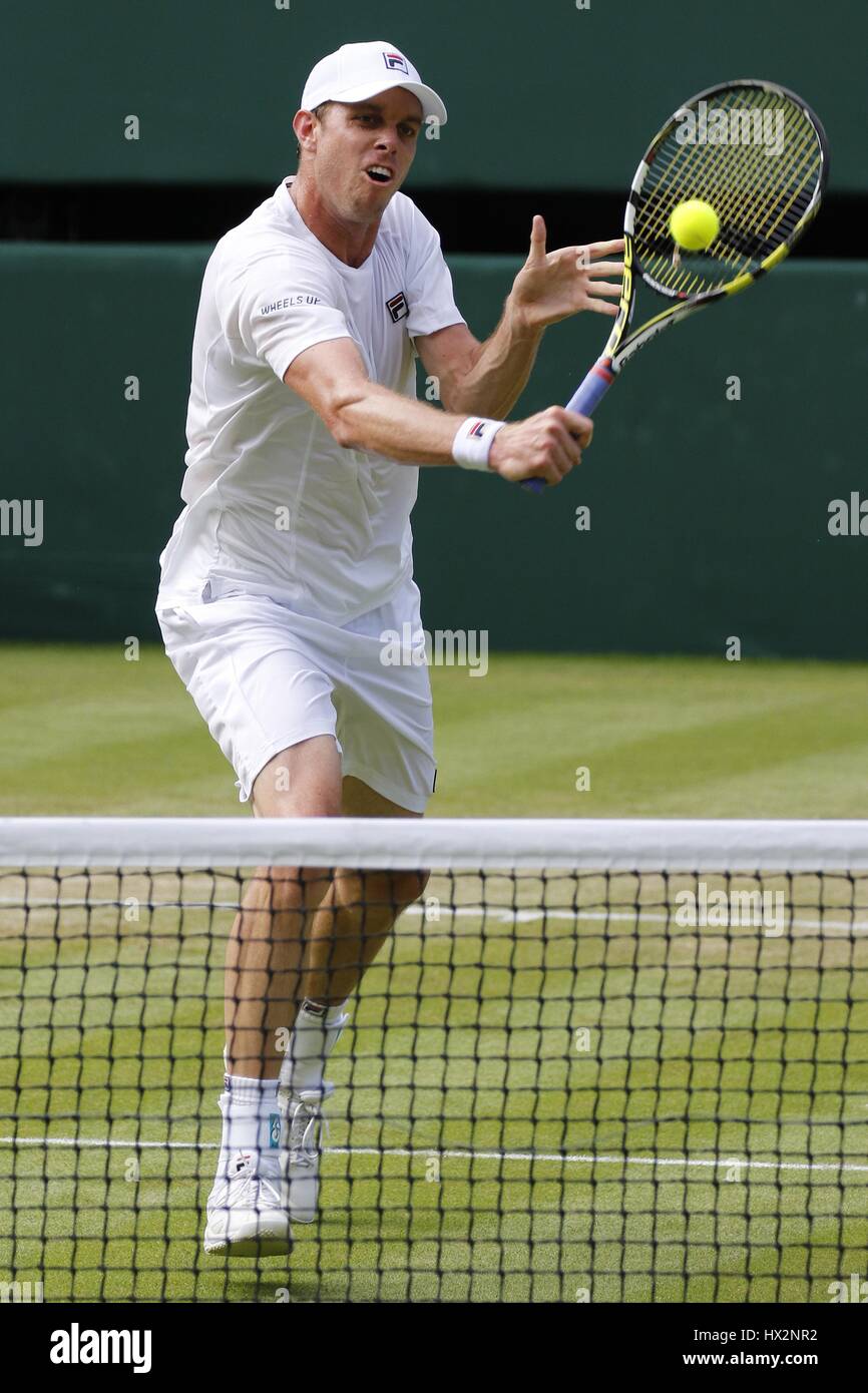 SAM QUERREY USA USA THE ALL ENGLAND TENNIS CLUB WIMBLEDON LONDON ...