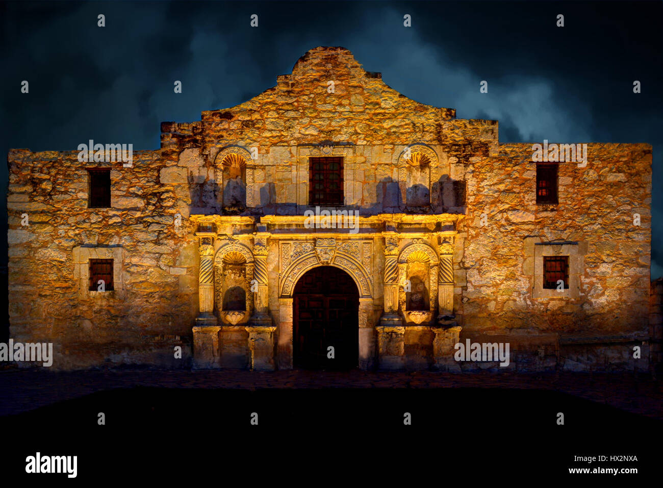 The alamo san antonio hi-res stock photography and images - Alamy