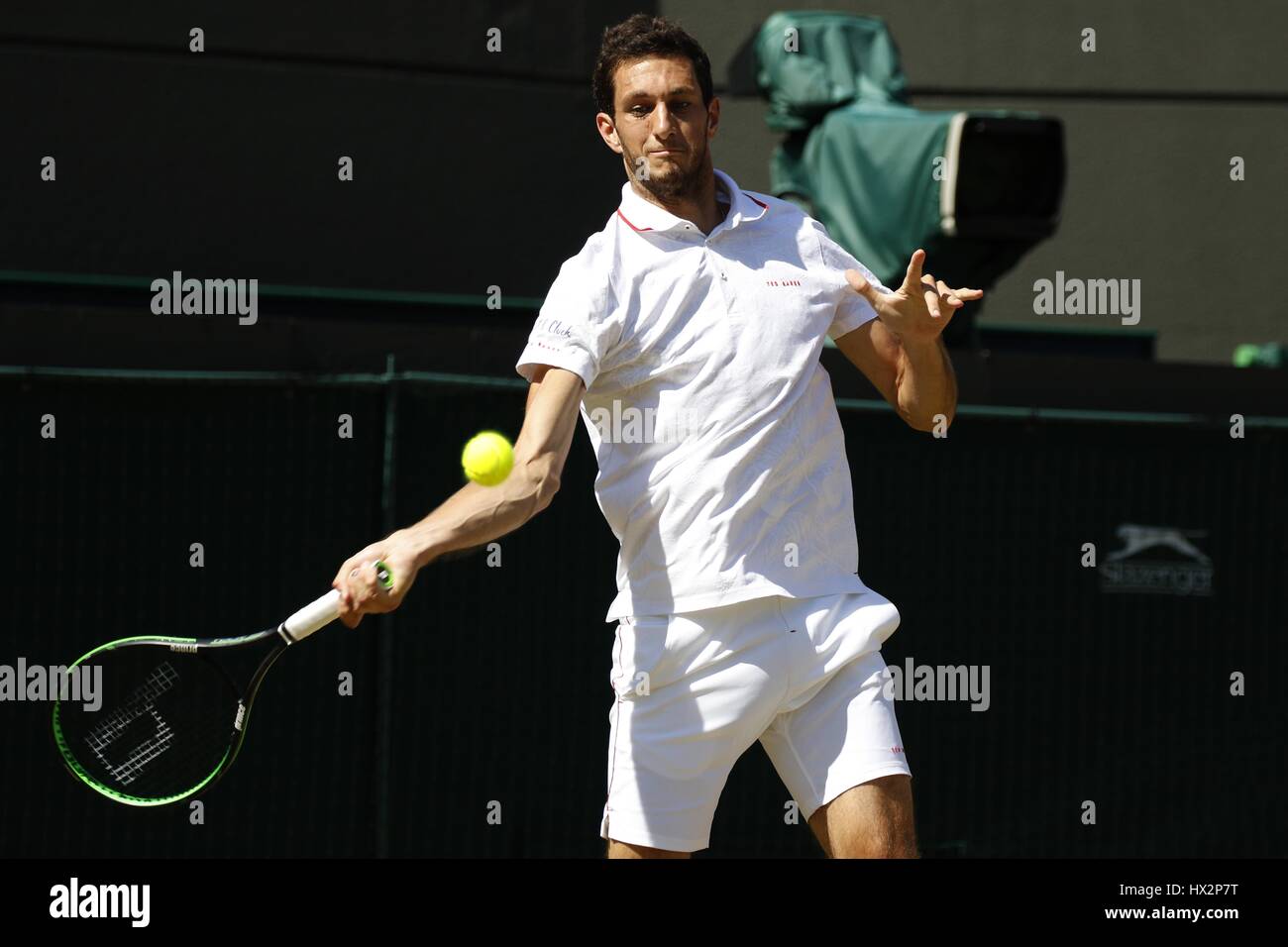JAMES WARD GREAT BRITAIN THE ALL ENGLAND TENNIS CLUB WIMBLEDON LONDON ...