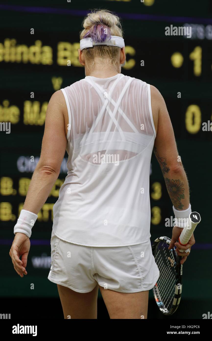 BETHANIE MATTEK-SANDS USA THE ALL ENGLAND TENNIS CLUB WIMBLEDON LONDON ...