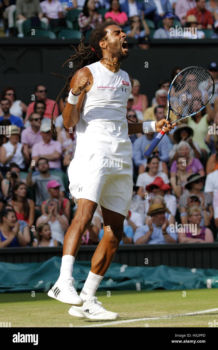 DUSTIN BROWN TENNIS PLAYER THE ALL ENGLAND TENNIS CLUB WIMBLEDON LONDON ...