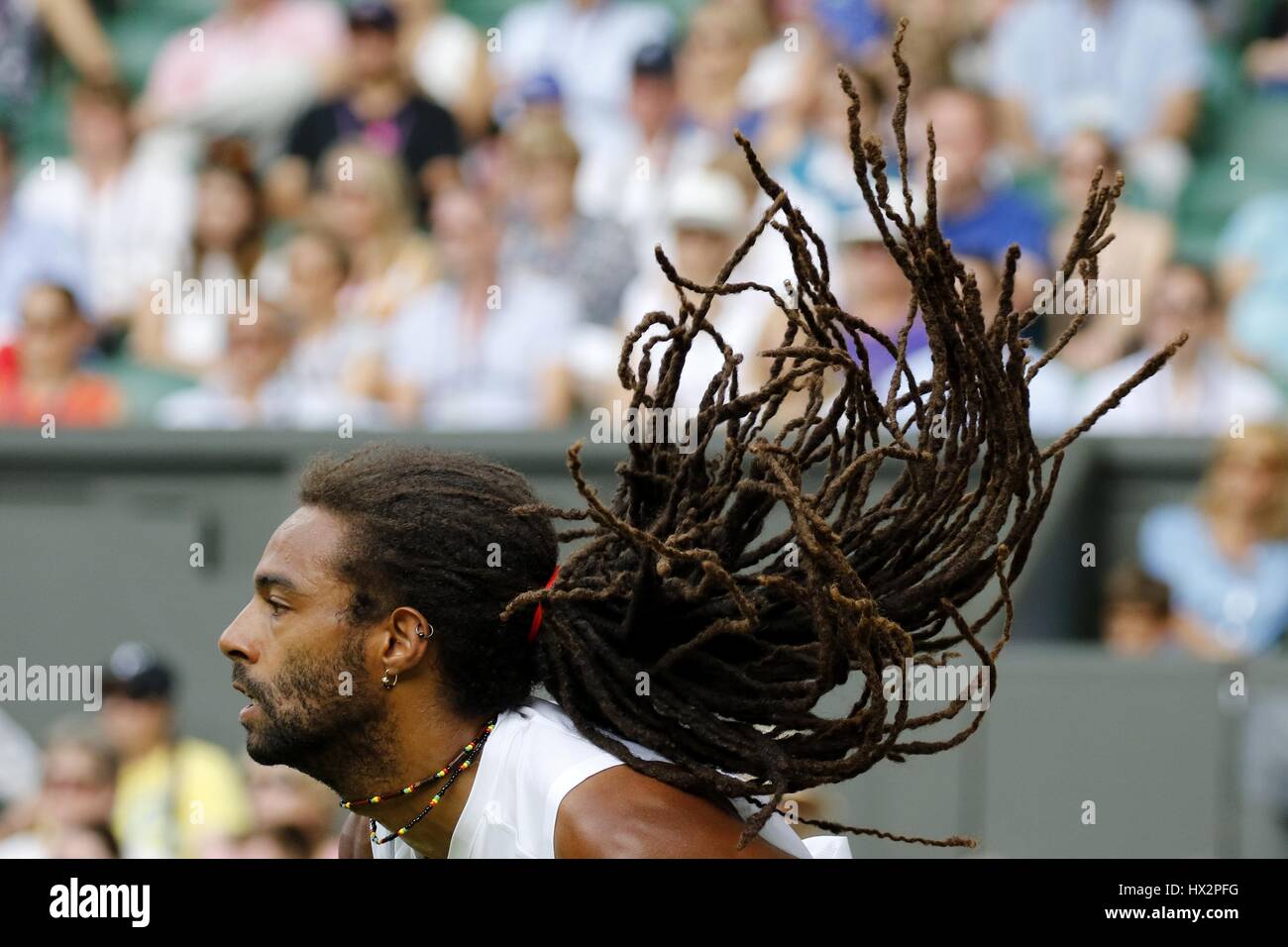 DUSTIN BROWN TENNIS PLAYER THE ALL ENGLAND TENNIS CLUB WIMBLEDON LONDON ...