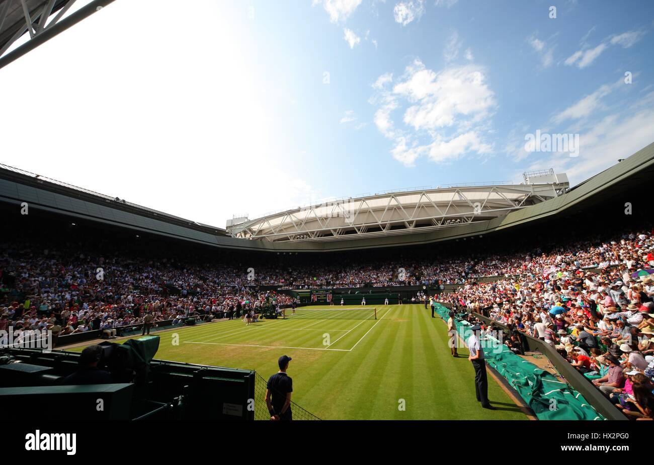 CENTRE COURT DURING ROGER FEDE THE WIMBLEDON CHAMPIONSHIPS 20 THE ALL ...