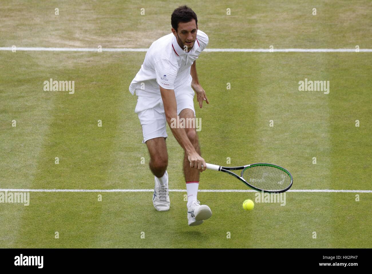 JAMES WARD GREAT BRITAIN THE ALL ENGLAND TENNIS CLUB WIMBLEDON LONDON ...
