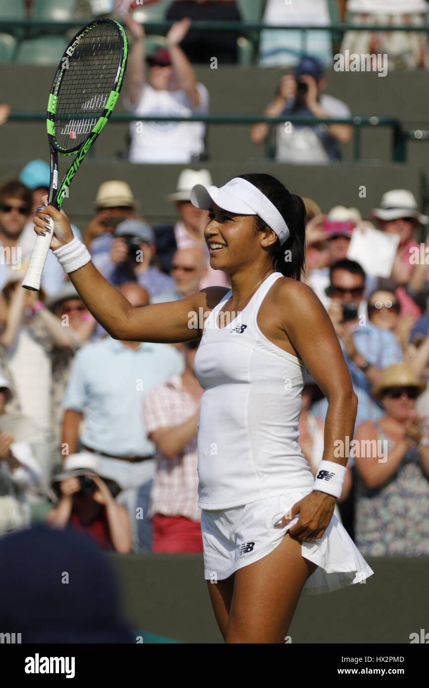 Heather watson celebrates hi-res stock photography and images - Alamy