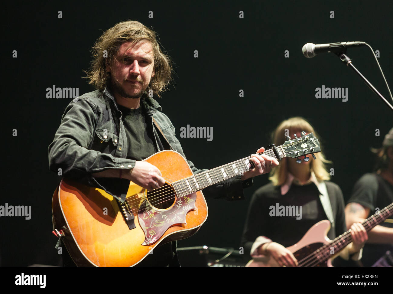 Justin Osborne lead singer for the American indie rock band Susto ...