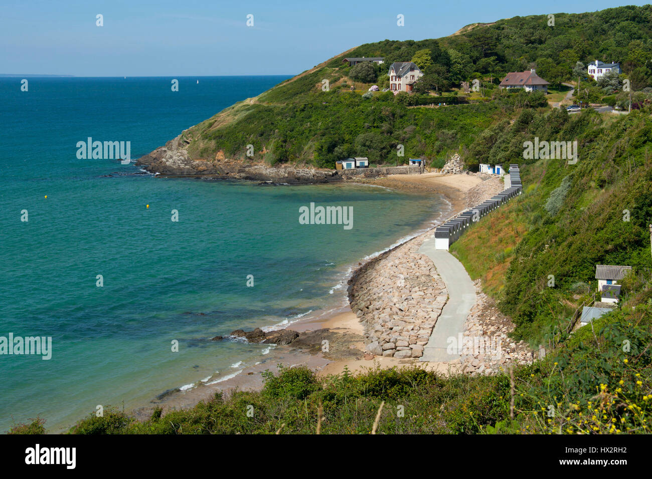 Barneville-Carteret (Normandy, north-western France Stock Photo - Alamy