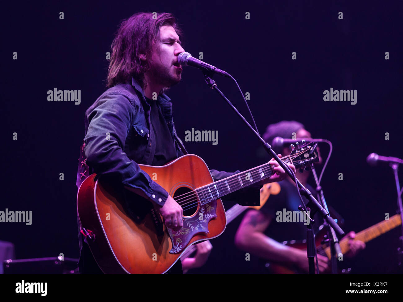 Justin Osborne lead singer for the American indie rock band Susto ...