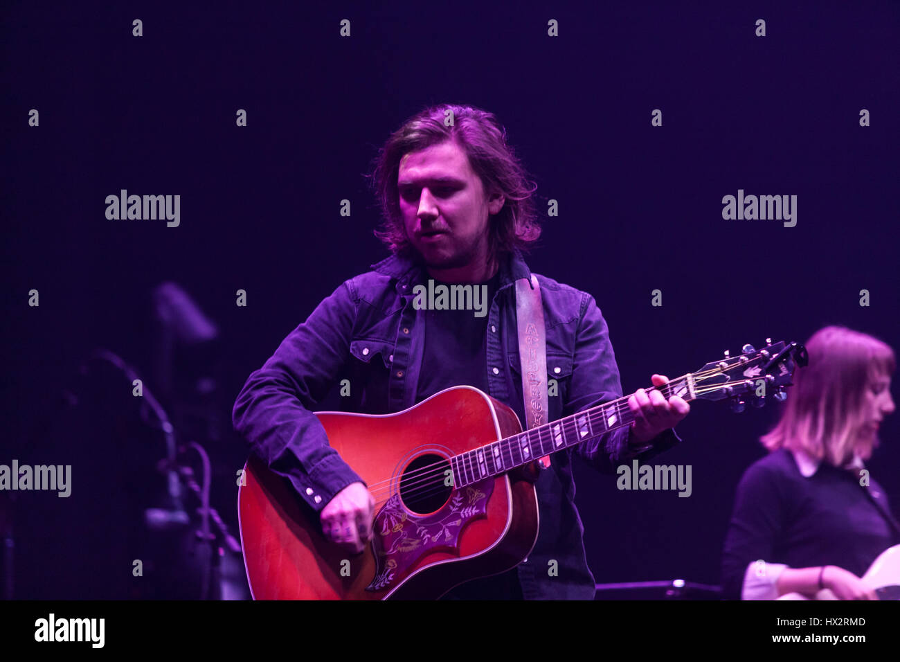 Justin Osborne lead singer for the American indie rock band Susto ...