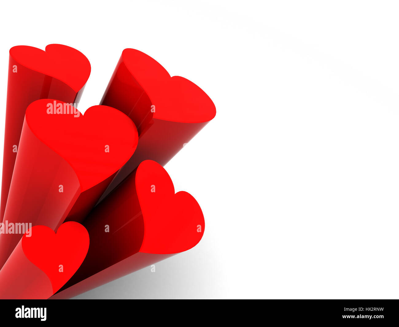 Red heart symbols hi-res stock photography and images - Alamy