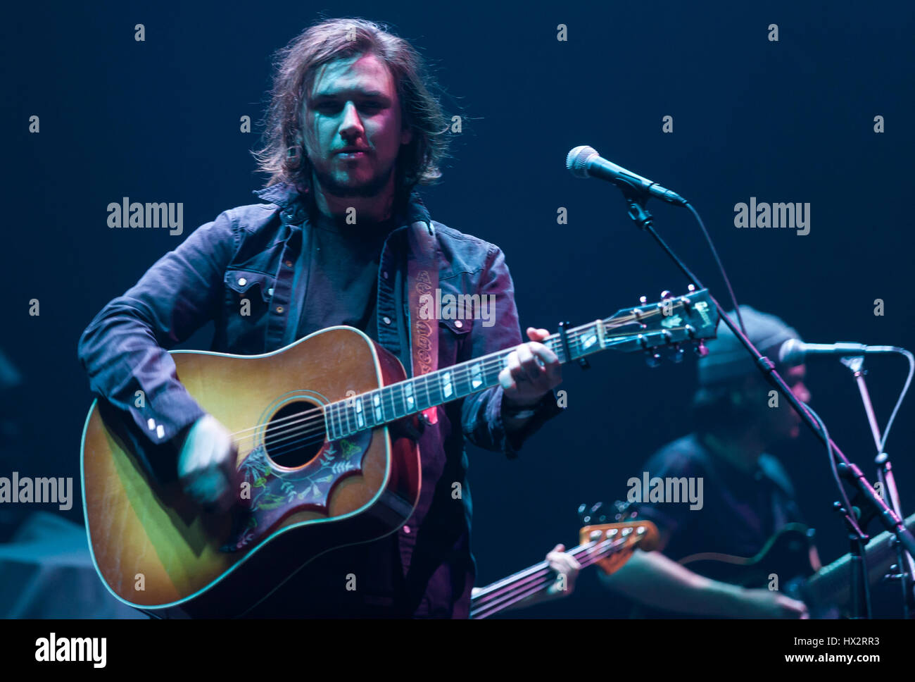 Justin Osborne lead singer for the American indie rock band Susto ...