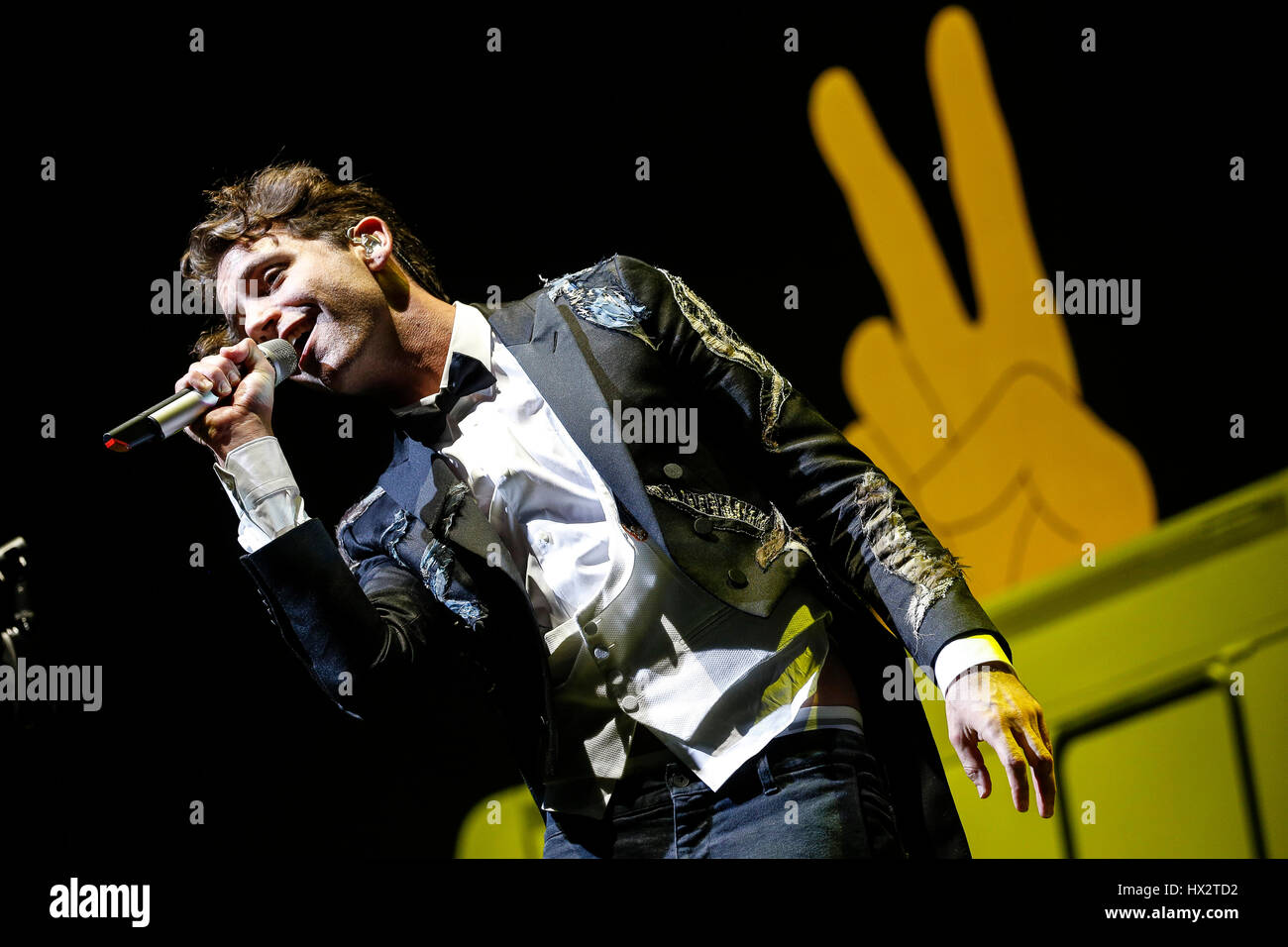 Singer Mika in concert on 2016/05/28 Stock Photo - Alamy