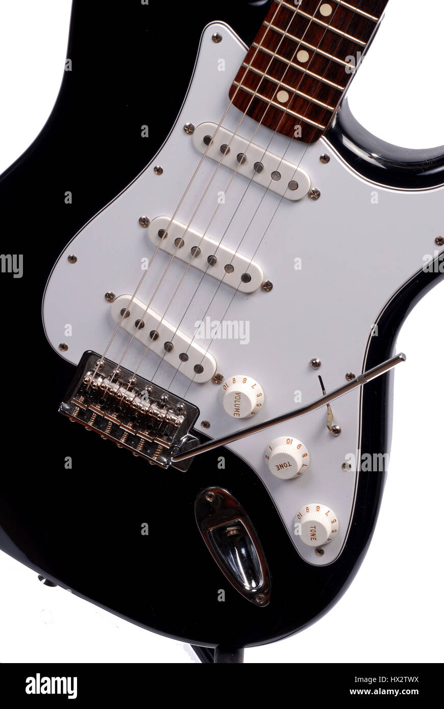 electric guitar stratocaster close up Stock Photo - Alamy