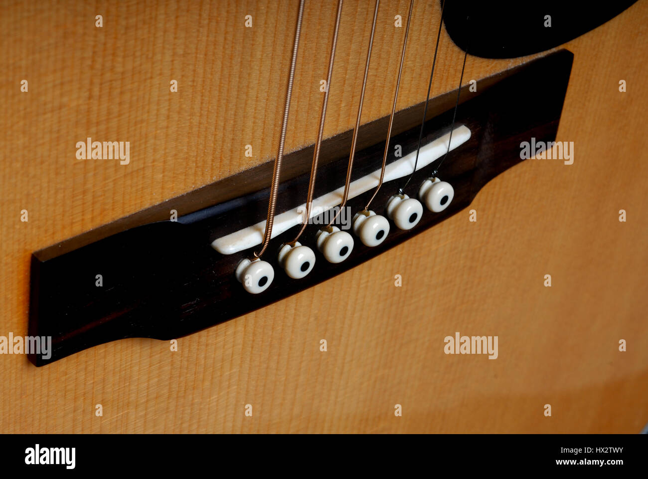 six string acoustic close up Stock Photo - Alamy
