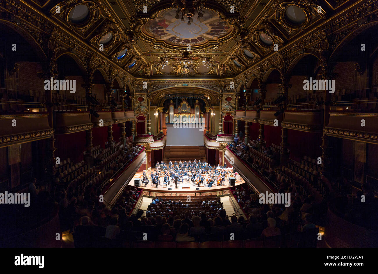 Switzerland, Geneva: Victoria Hall, concert hall Stock Photo - Alamy