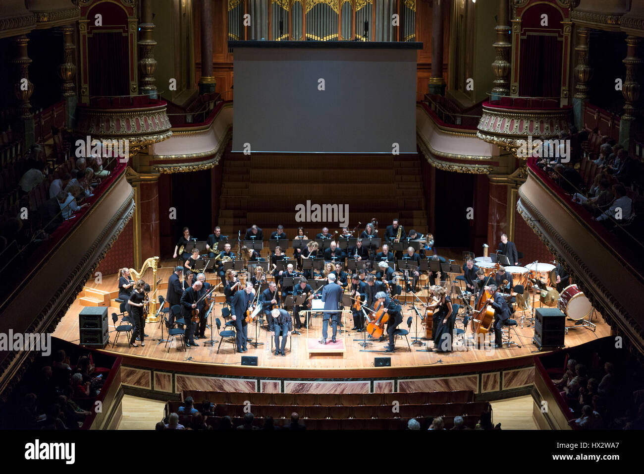 Switzerland, Geneva: Victoria Hall, concert hall Stock Photo - Alamy