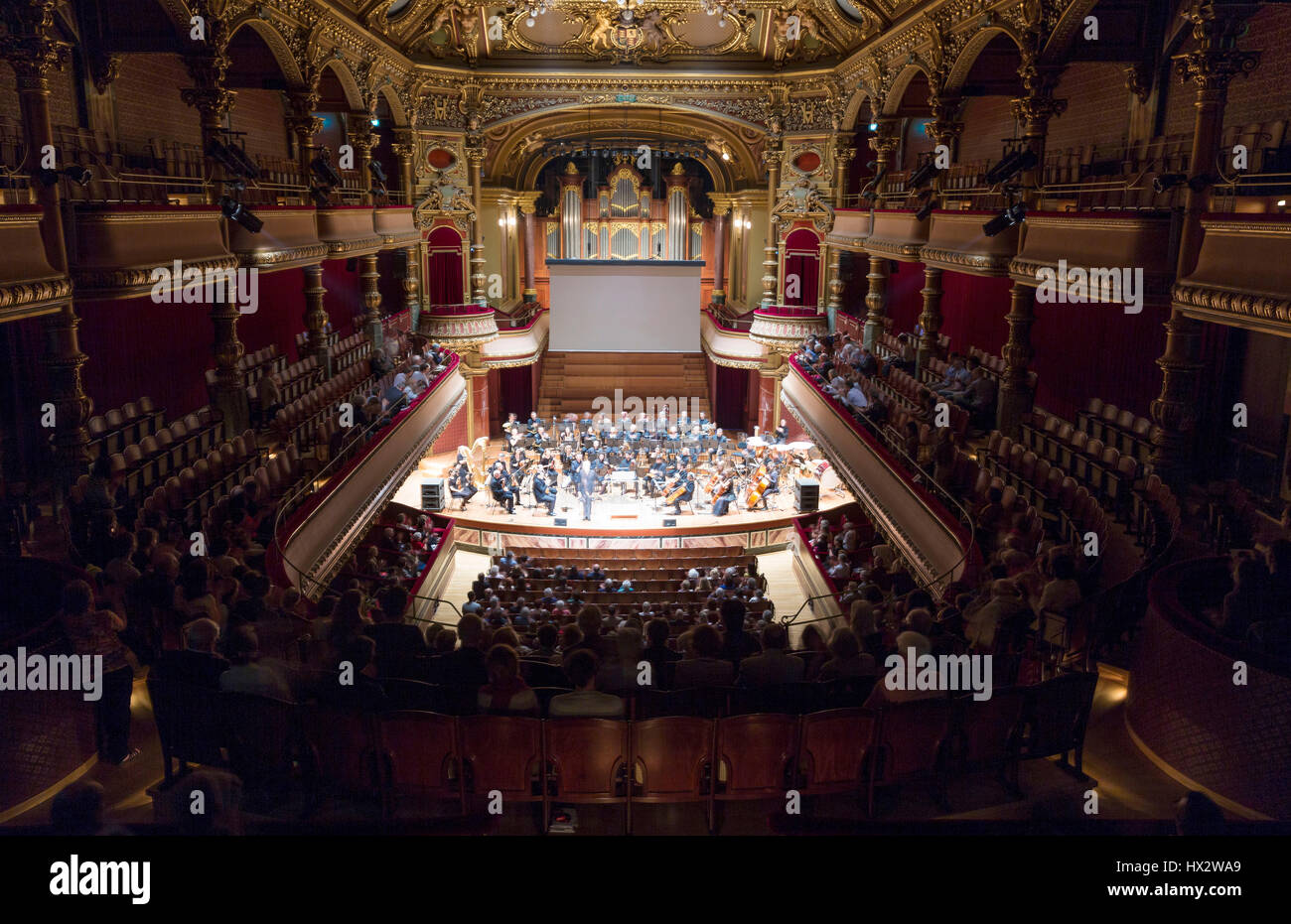 Switzerland, Geneva: Victoria Hall, concert hall Stock Photo - Alamy