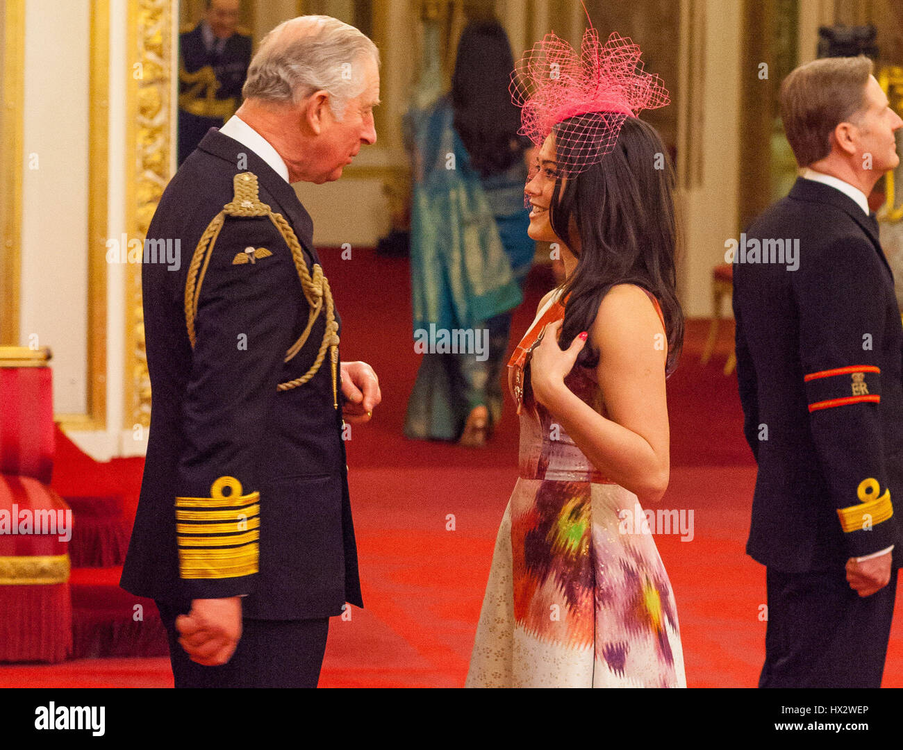 Miss Samantha Quek from Wirral is made an MBE (Member of the Order of ...