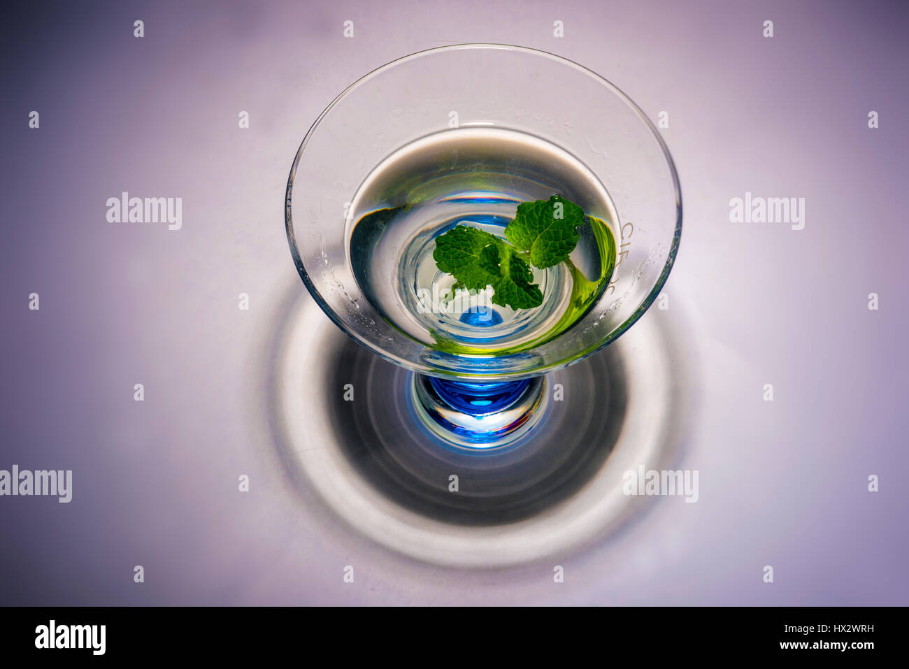 mint in cocktail drink Stock Photo - Alamy