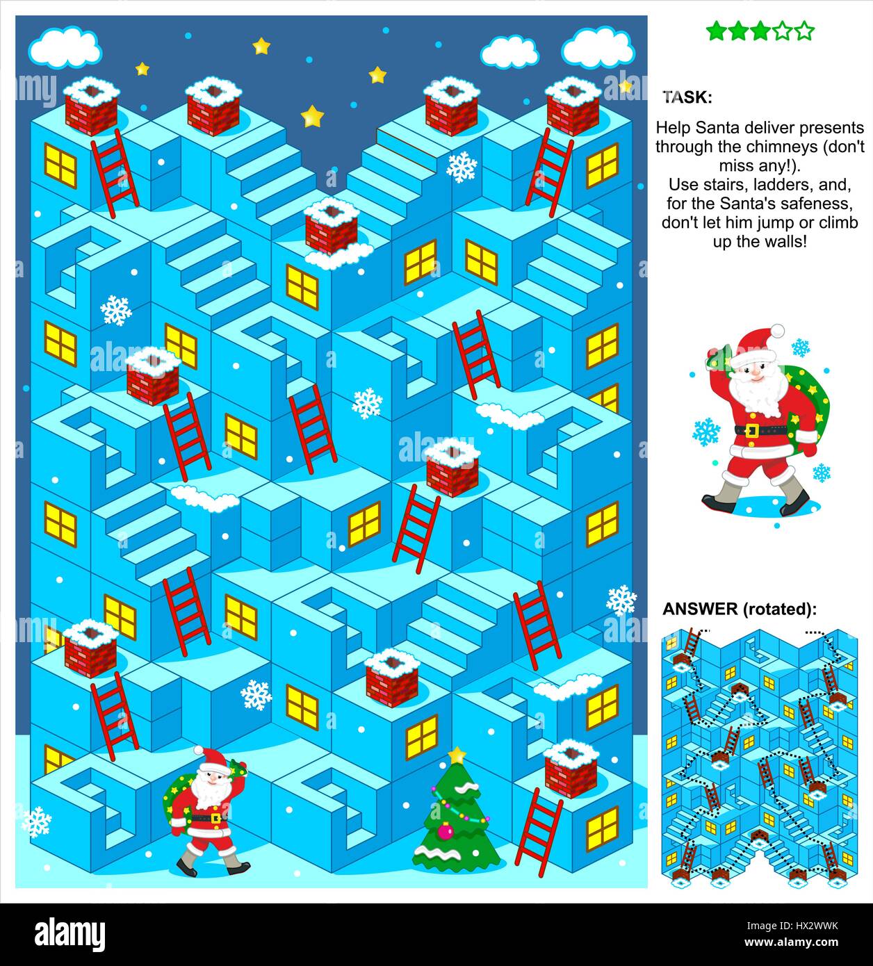 Ladder 3 Stock Vector Images - Alamy