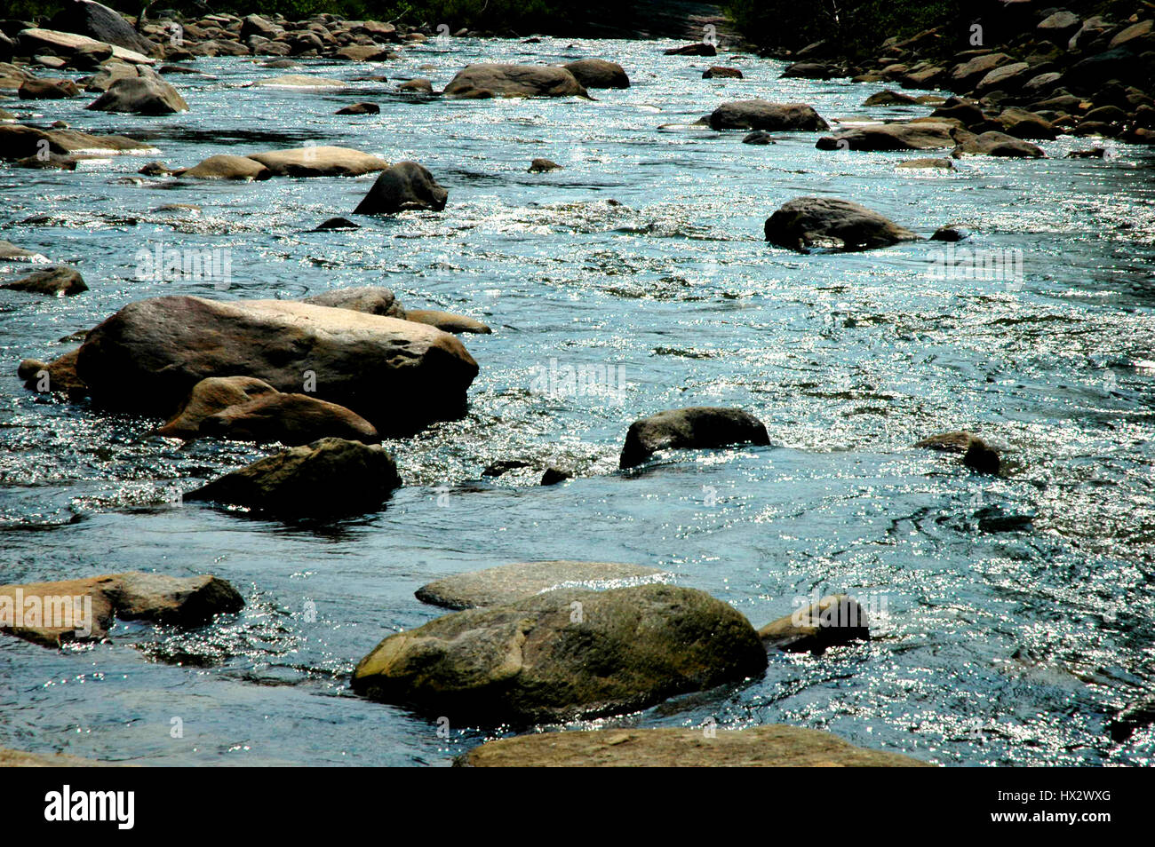 river with rocks Stock Photo - Alamy