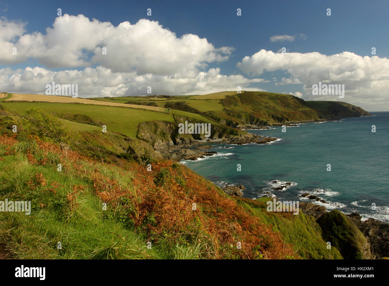 Cornish coastal landscape hi-res stock photography and images - Alamy