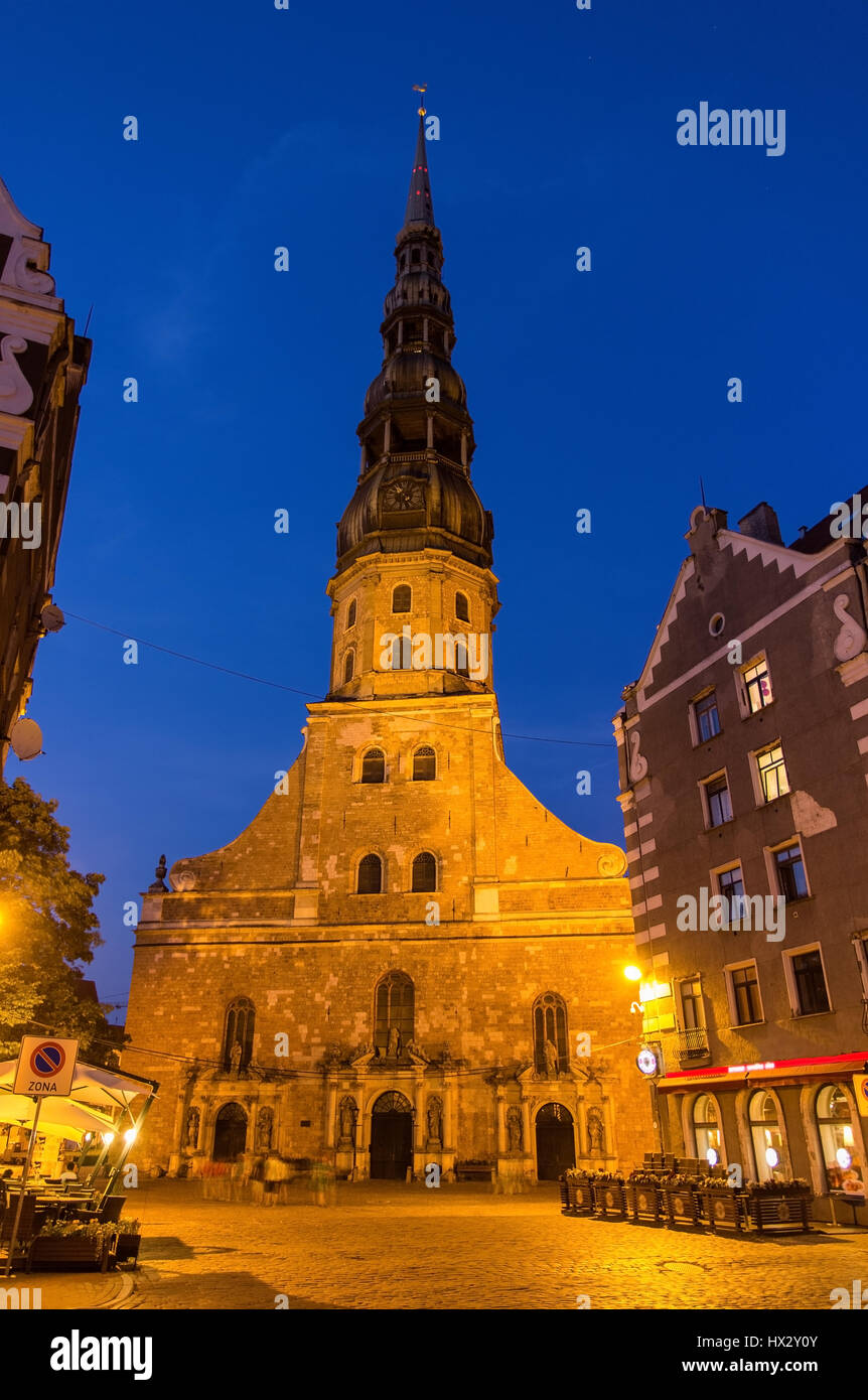 St peter church riga latvia hi-res stock photography and images - Alamy