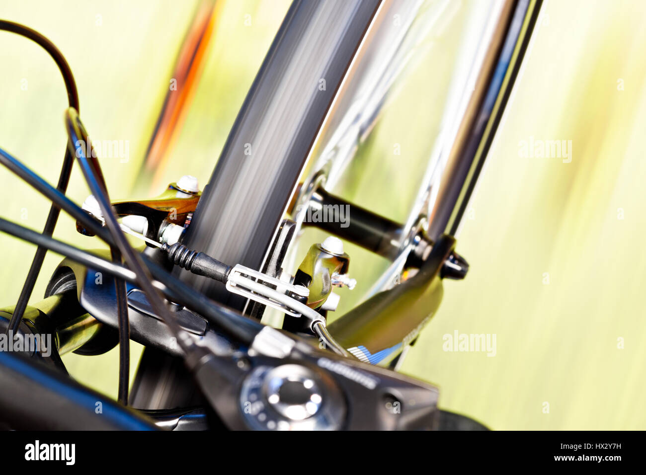 Detail caliper suspension fork hi-res stock photography and images - Alamy