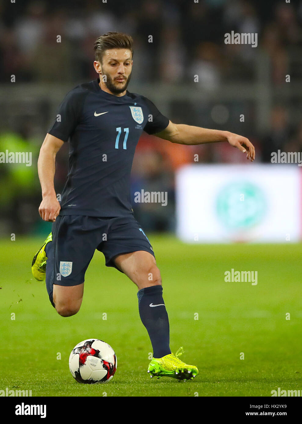 Adam Lallana, England Stock Photo - Alamy