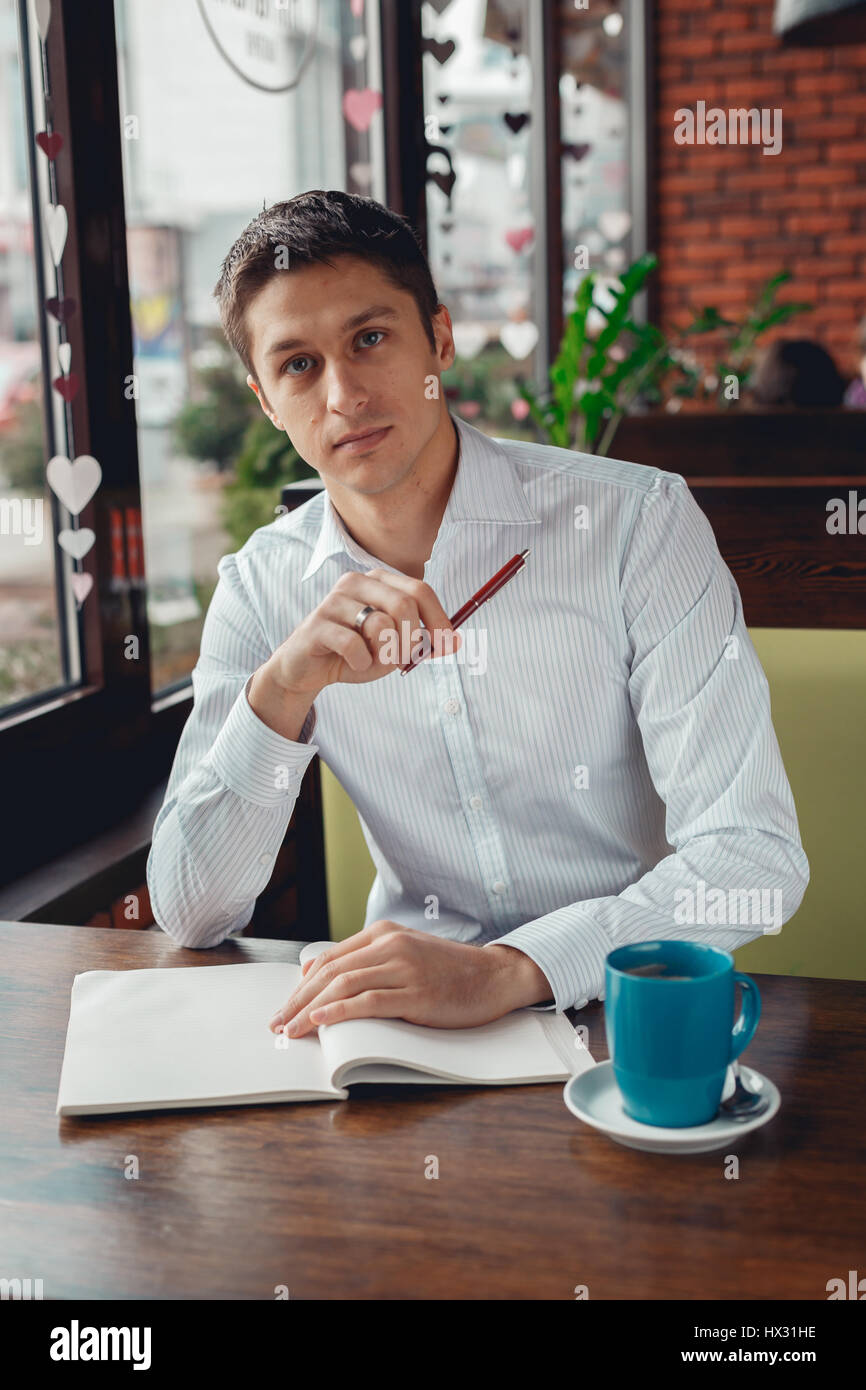 Coffee and writing hi-res stock photography and images - Alamy