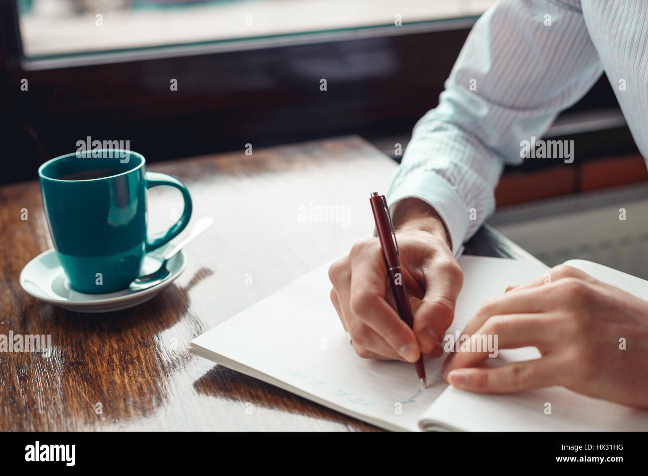 Work list notebook hi-res stock photography and images - Alamy