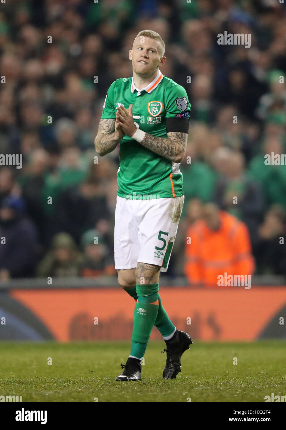Republic of Ireland's James McClean during the 2018 FIFA World Cup ...