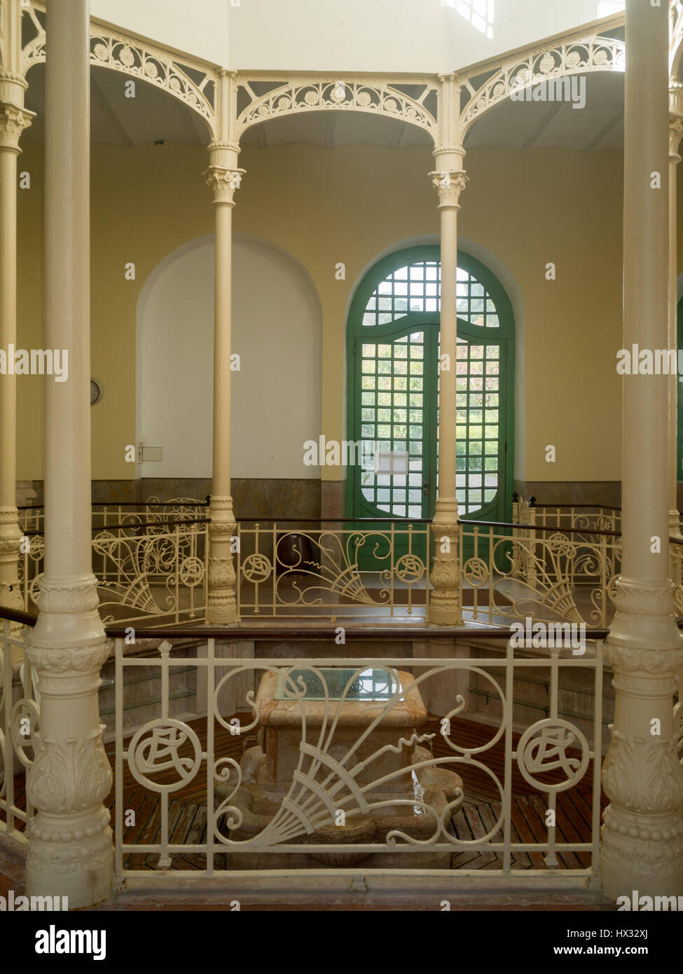 Curia vintage thermal building Stock Photo - Alamy