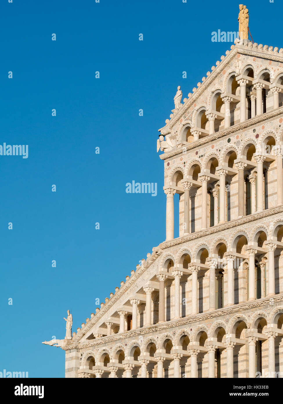 Pisa detail duomo facade hi-res stock photography and images - Alamy
