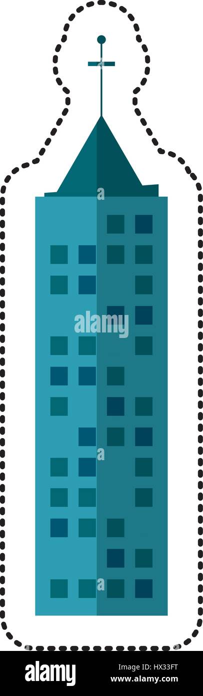 building urban skyscraper shadow Stock Vector Image & Art - Alamy