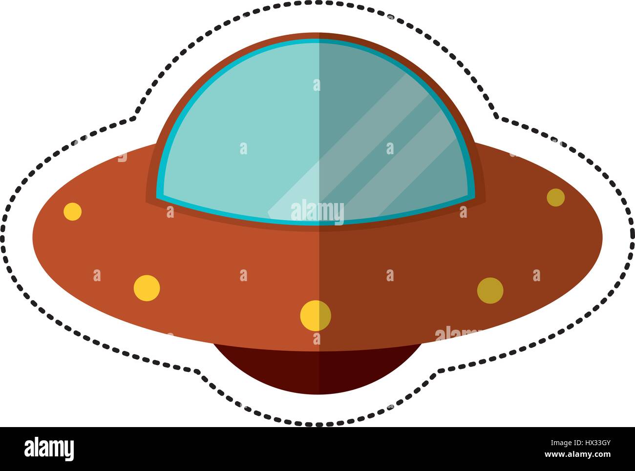 ufo vehicle space shadow Stock Vector Image & Art - Alamy