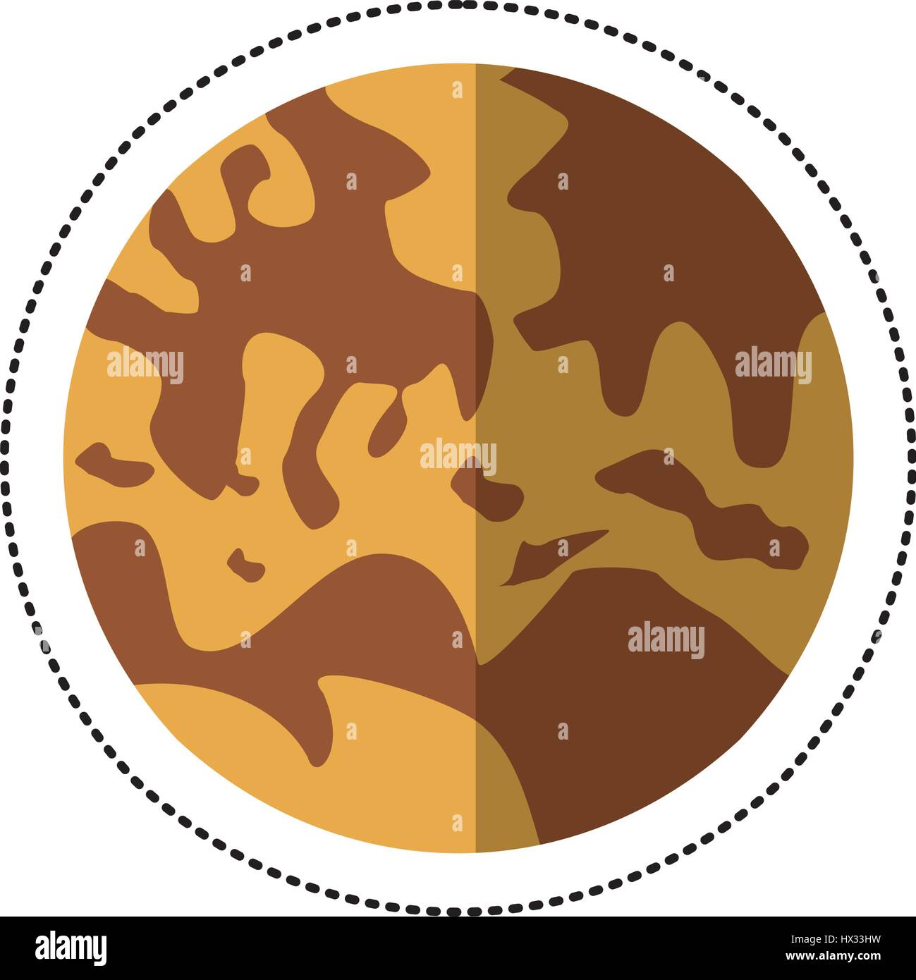 Solar system planets model Stock Vector Images - Alamy