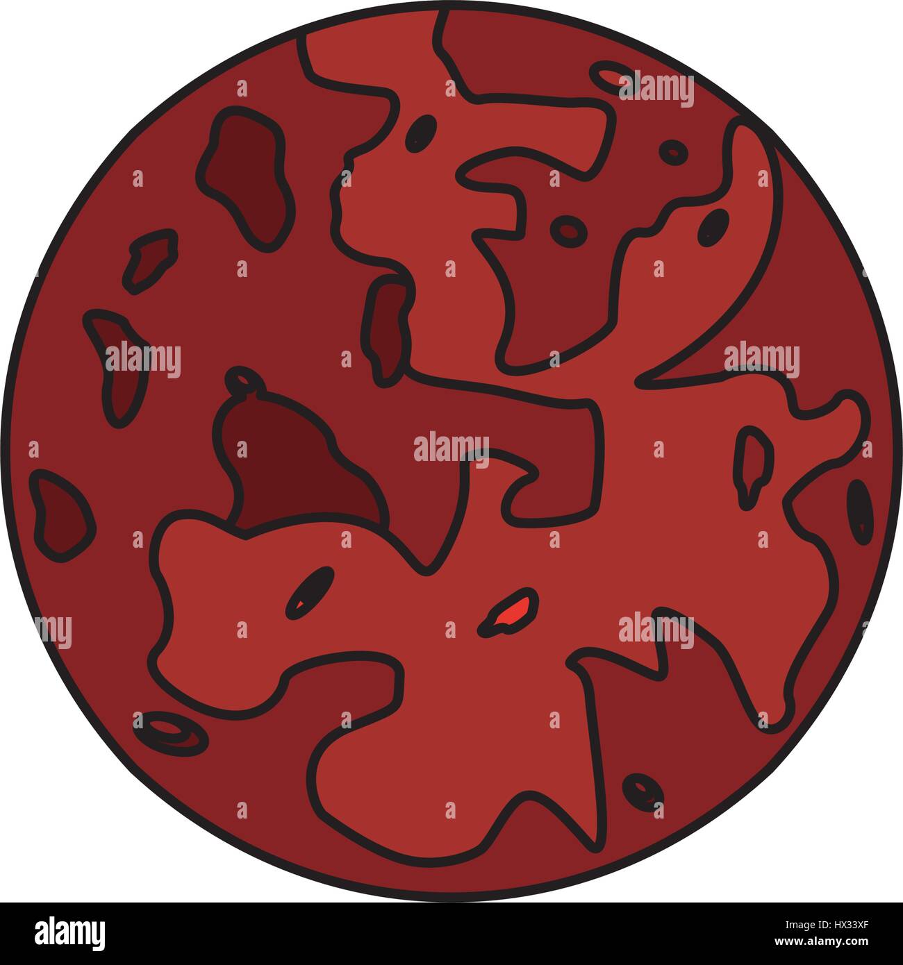 Mars Stock Vector Images - Alamy