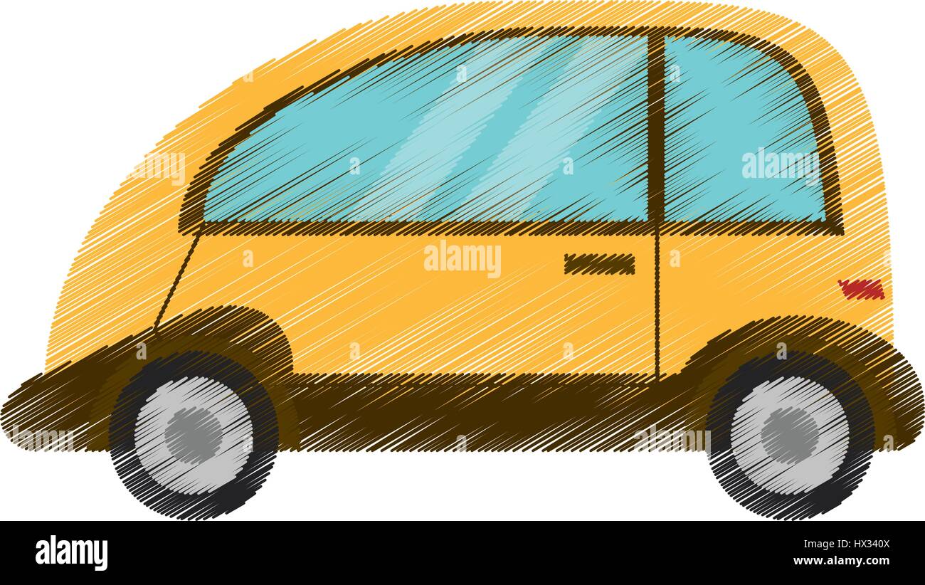 drawing automobile vehicle eco image Stock Vector Image & Art - Alamy