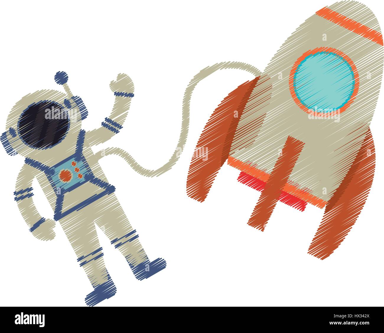 Dream of exploration Stock Vector Images - Alamy