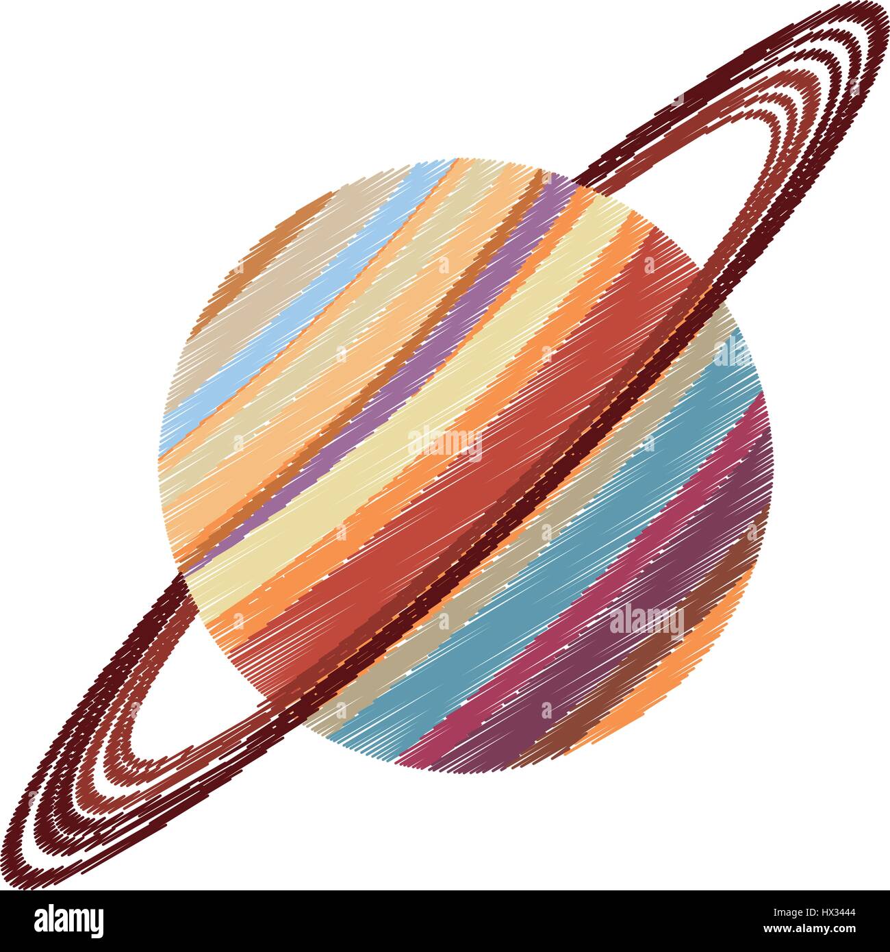 drawing saturn planet astronomy image Stock Vector Image & Art - Alamy