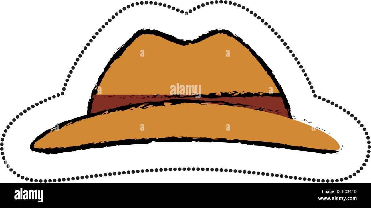 tourist hat isolated icon Stock Vector Image & Art - Alamy