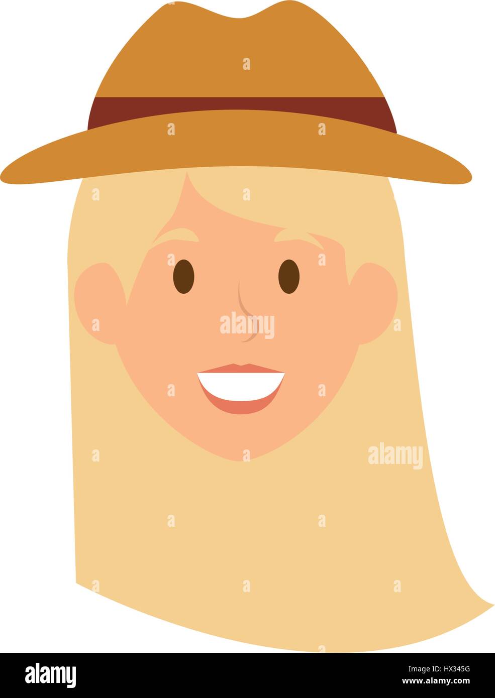 tourist woman traveler avatar Stock Vector Image & Art - Alamy