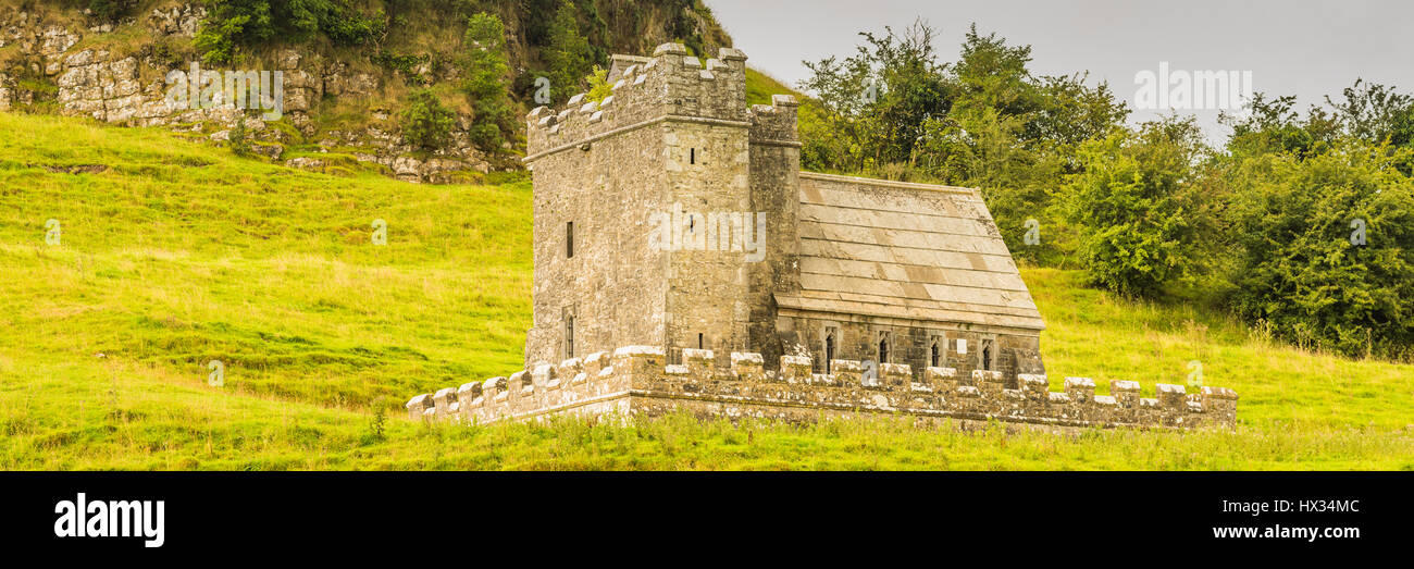 Ancient monastic ruins of Fore Abbey in County Westmeath, Ireland Stock ...