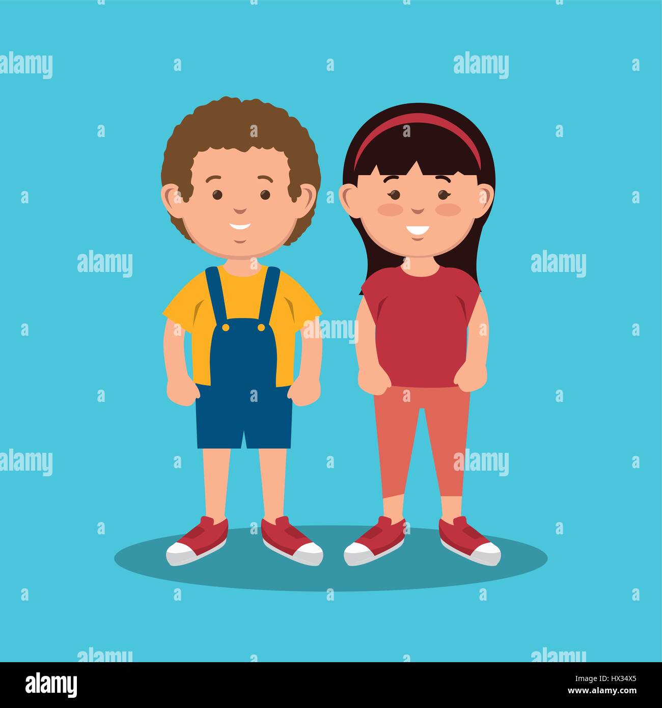 little kids avatar characters Stock Vector Image & Art - Alamy