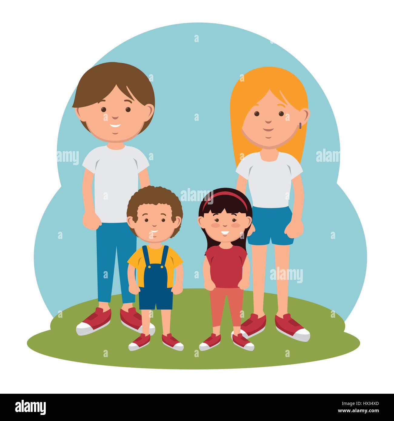 family members avatars characters Stock Vector Image & Art - Alamy