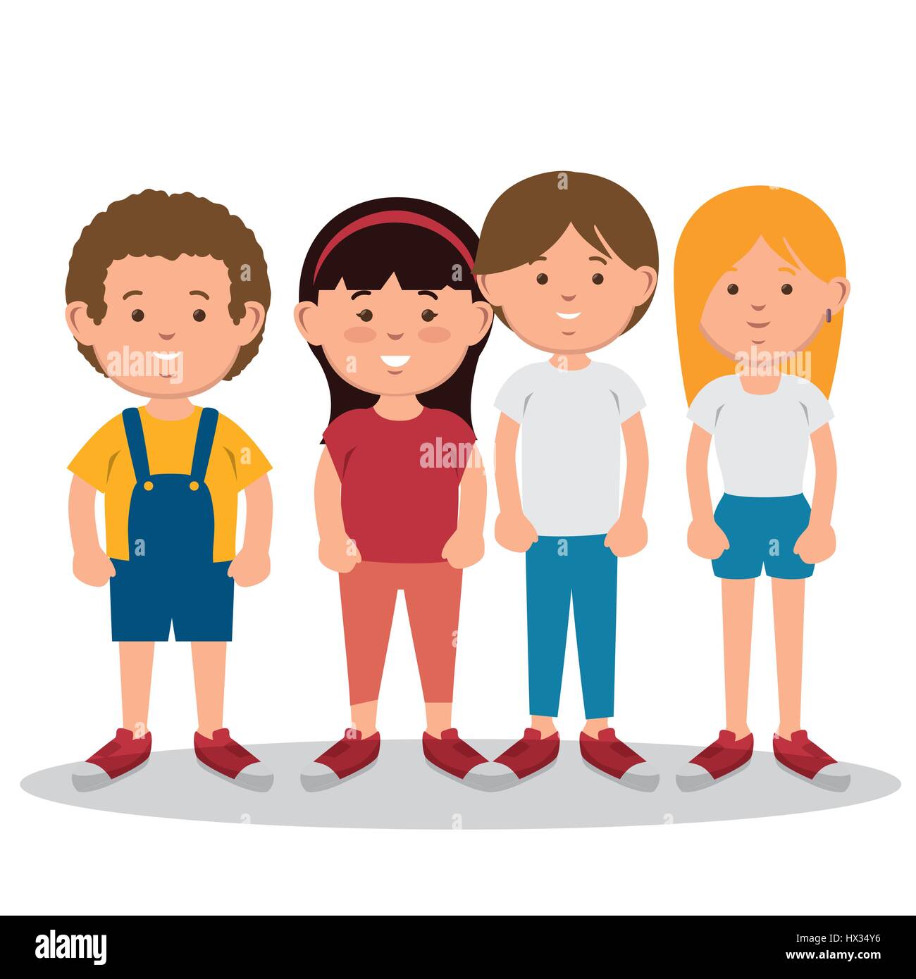 family members avatars characters Stock Vector Image & Art - Alamy
