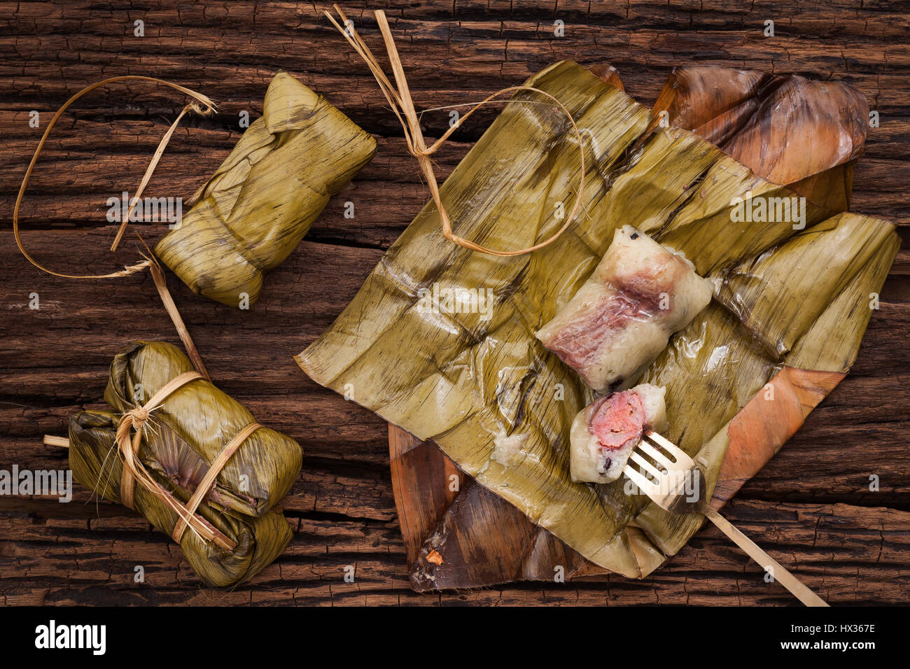 Khao tom mat thai dessert hi-res stock photography and images - Alamy