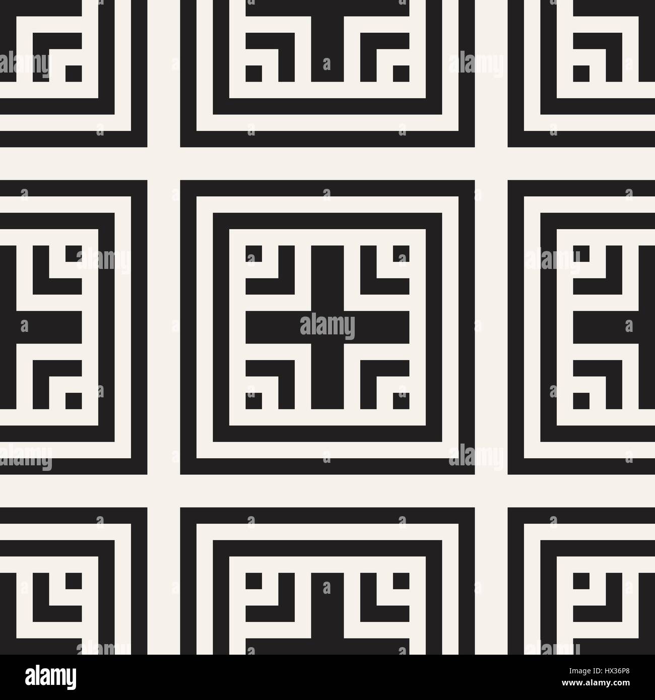 Seamless Vector Pattern. Abstract Geometric Background. Linear Grid ...